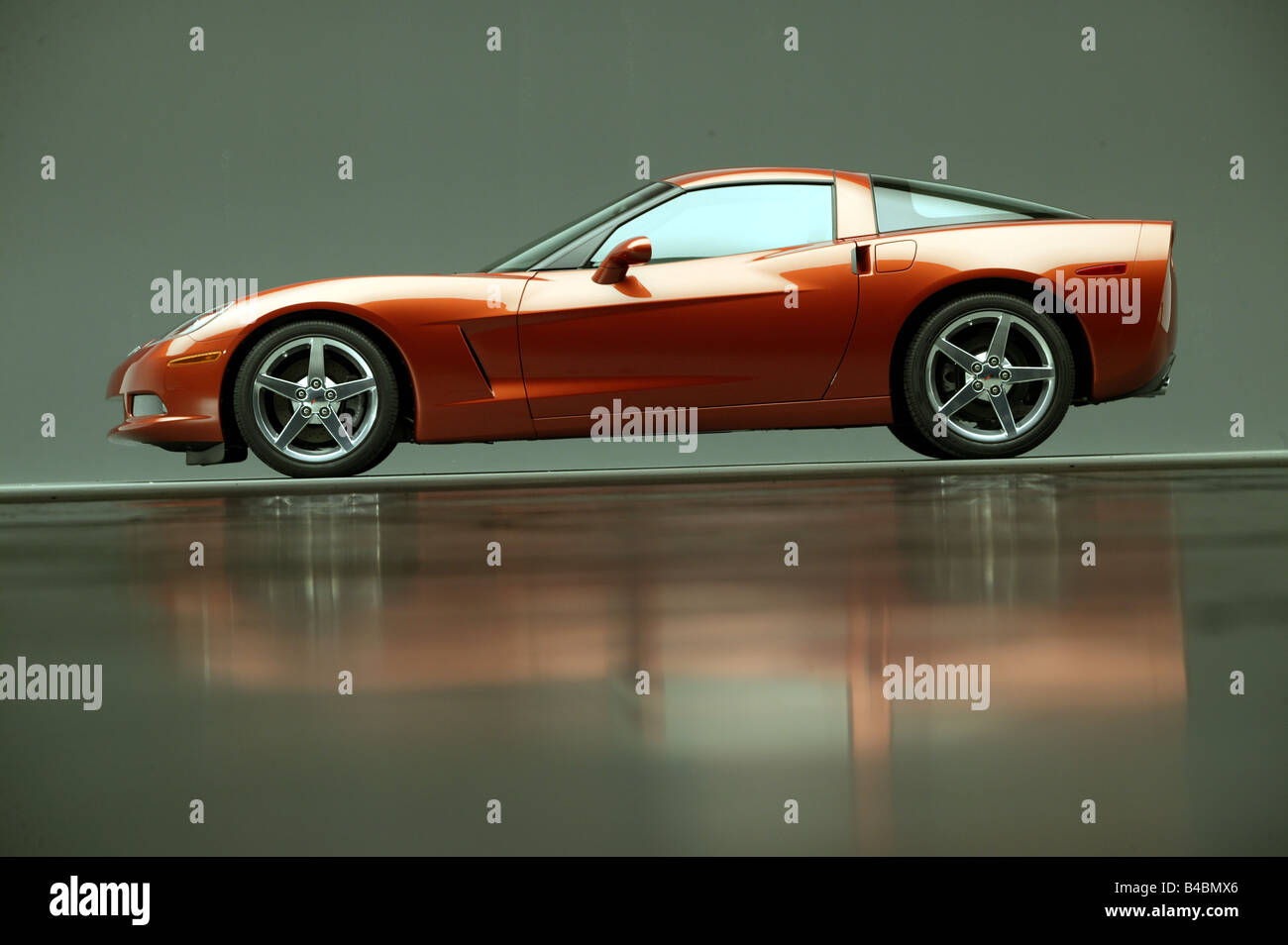 Car, GM Chevrolet Corvette C6, roadster, Convertible, red, model year ...