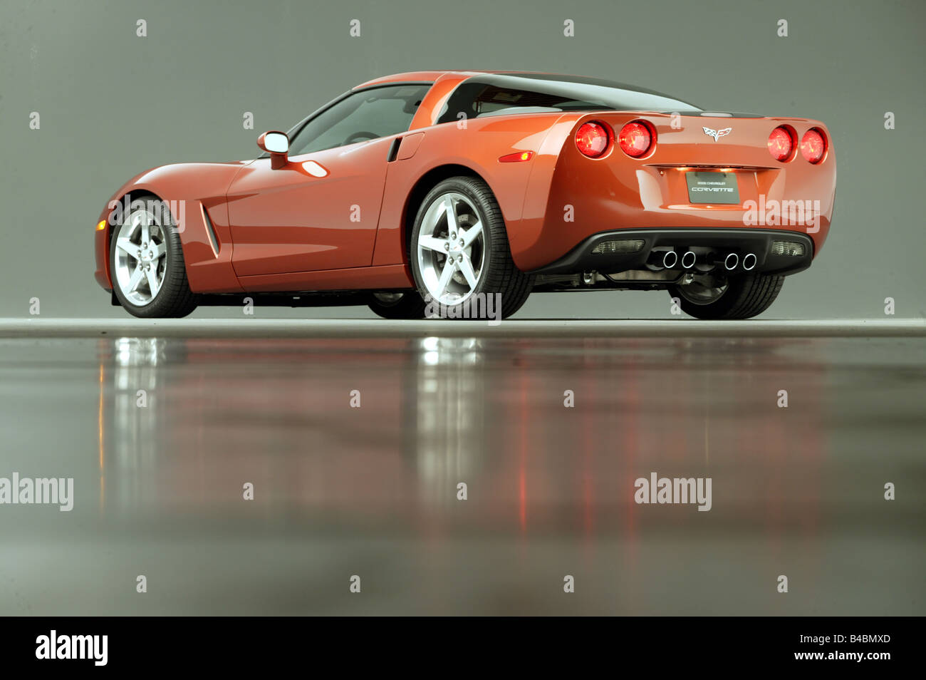 Car, GM Chevrolet Corvette C6, roadster, Convertible, red, model year ...