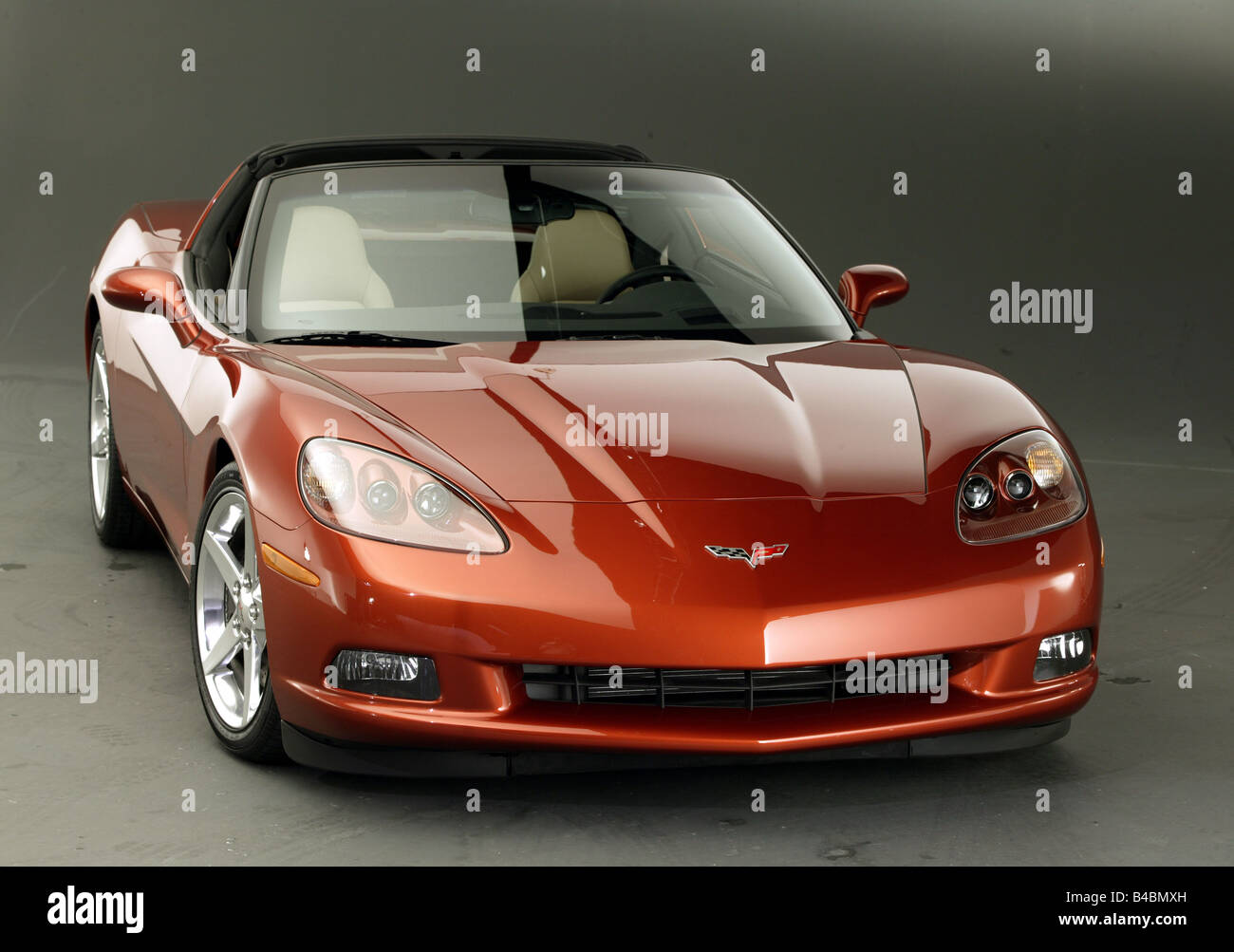Car, GM Chevrolet Corvette C6, roadster, Convertible, red, model year ...