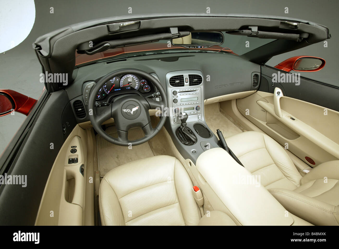 Car, GM Chevrolet Corvette C6, roadster, Convertible, red, model year ...