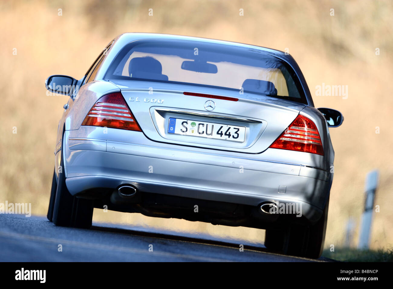 Car, Mercedes CL 600, coupe/Coupe, Luxury approx.s, model year 2000 ...