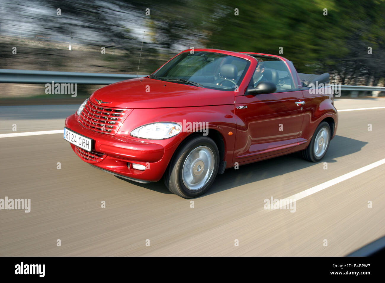 Car, Chrysler PT Cruiser Convertible Limeted 2.4L, 150 PS, Cabrio, ruby ...