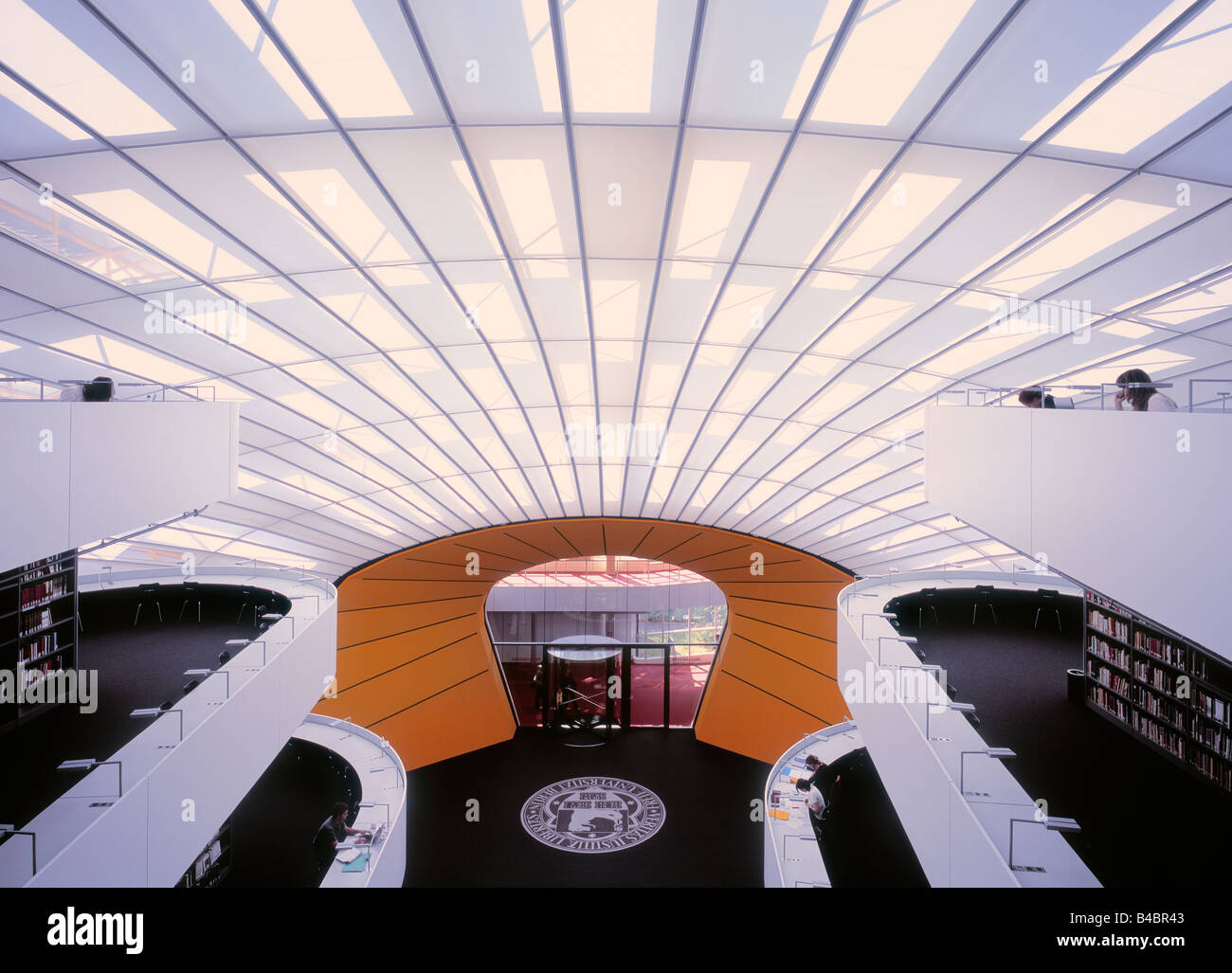 Modern glass door, library hi-res stock photography and images - Alamy