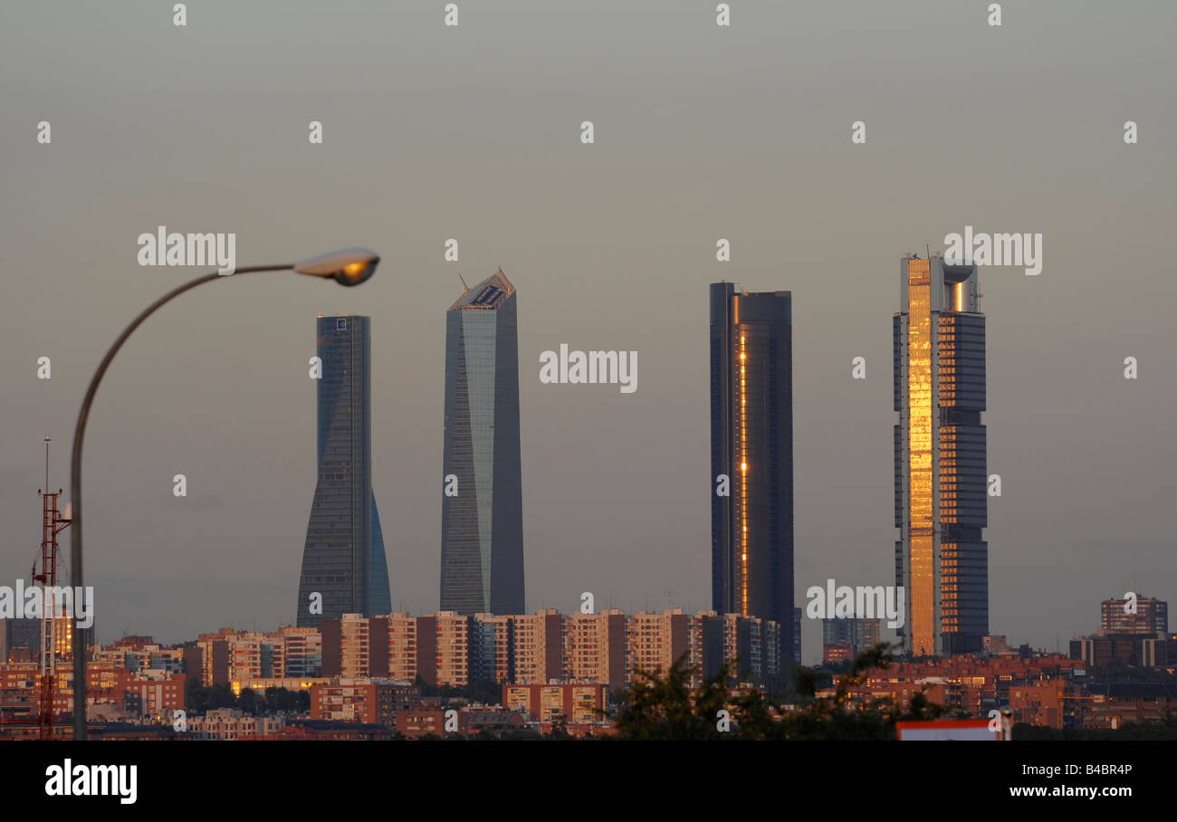 Four towers view High Resolution Stock Photography and Images - Alamy