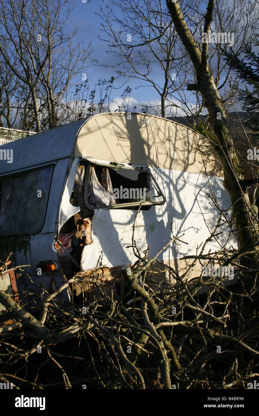 Caravan crash hi-res stock photography and images - Alamy