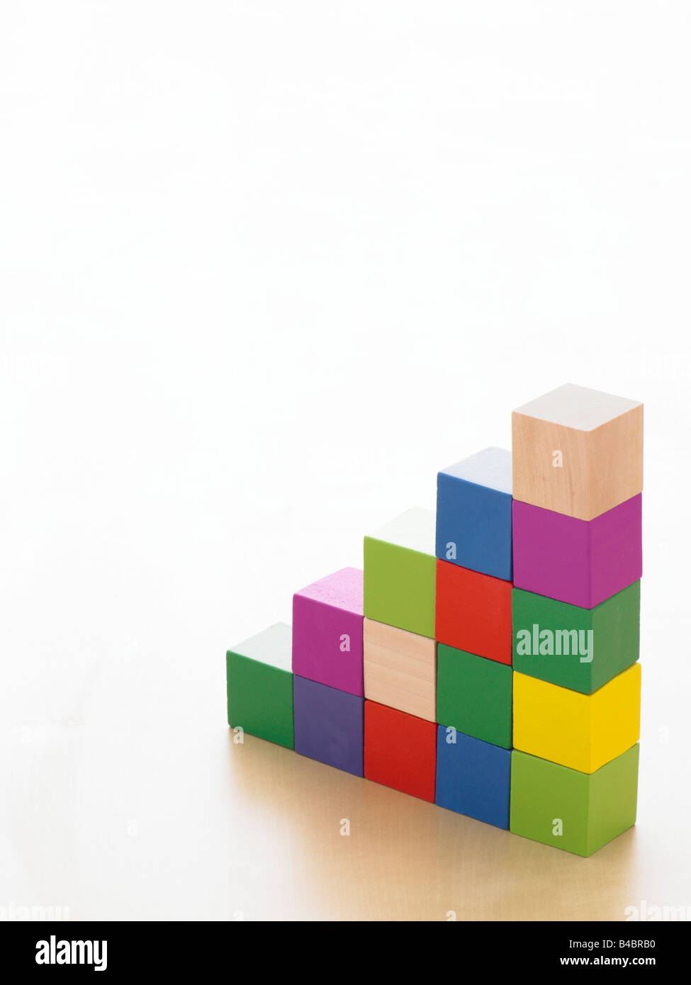 toy children's wooden building blocks Stock Photo - Alamy