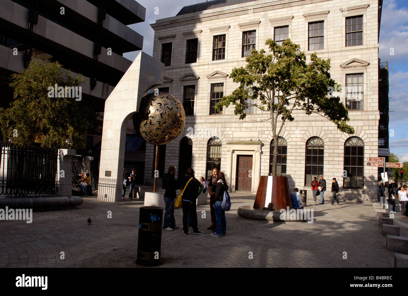 The Tree of Gold at the central bank Dublin Ireland Artist Eamonn O ...