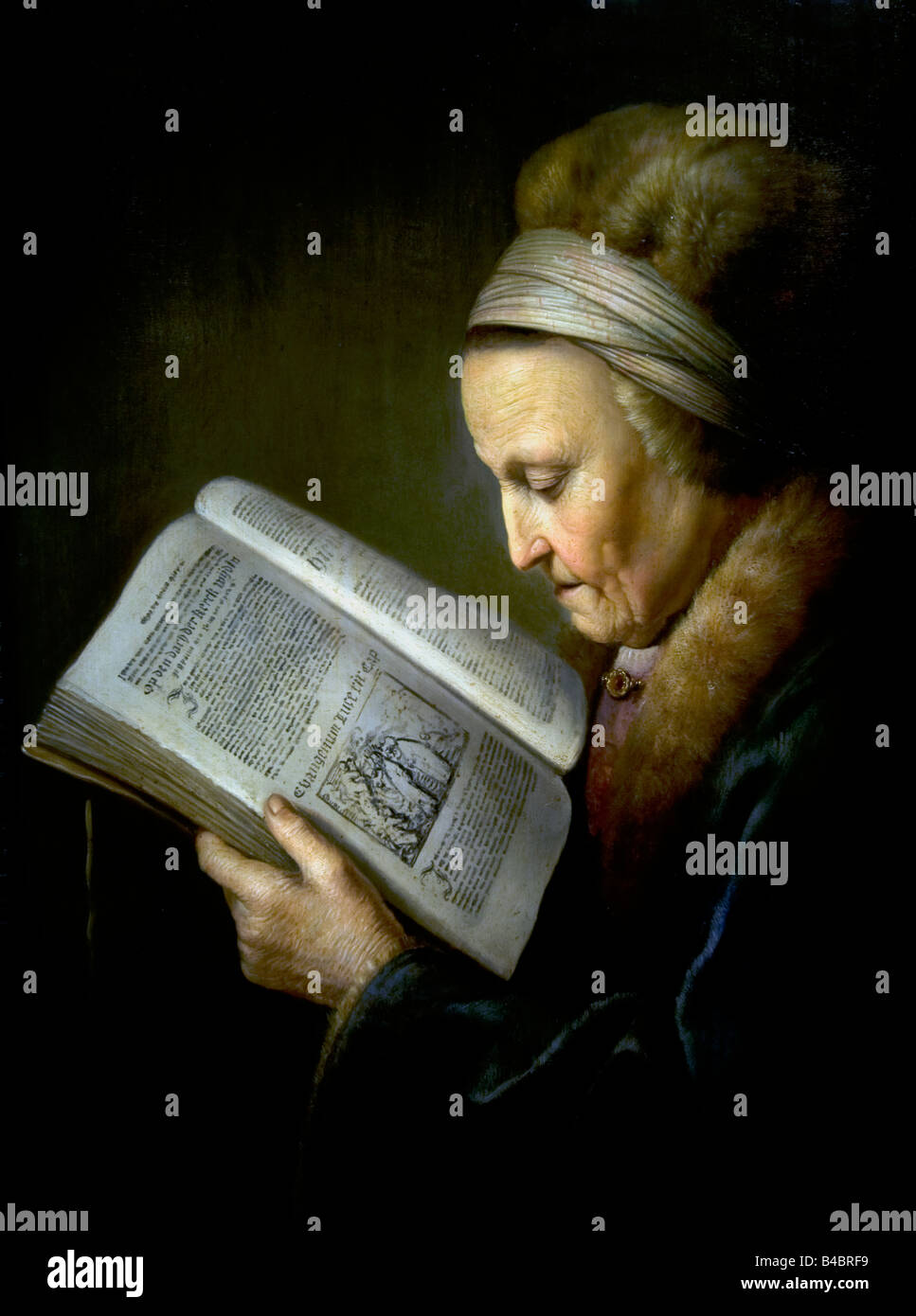 Gerrit dou 1613 1675 dutch painter hi-res stock photography and images ...