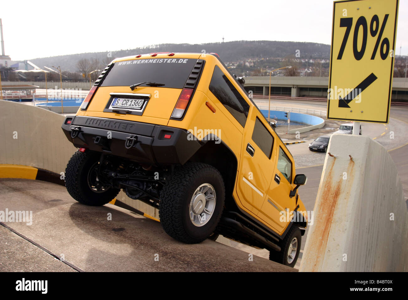 Car, Chevrolet Hummer H2, cross country vehicle, model year 2001 ...
