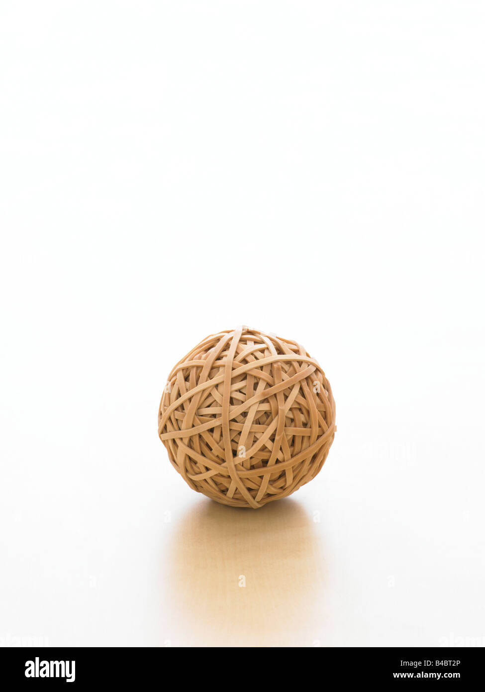 A ball of rubber bands Stock Photo - Alamy
