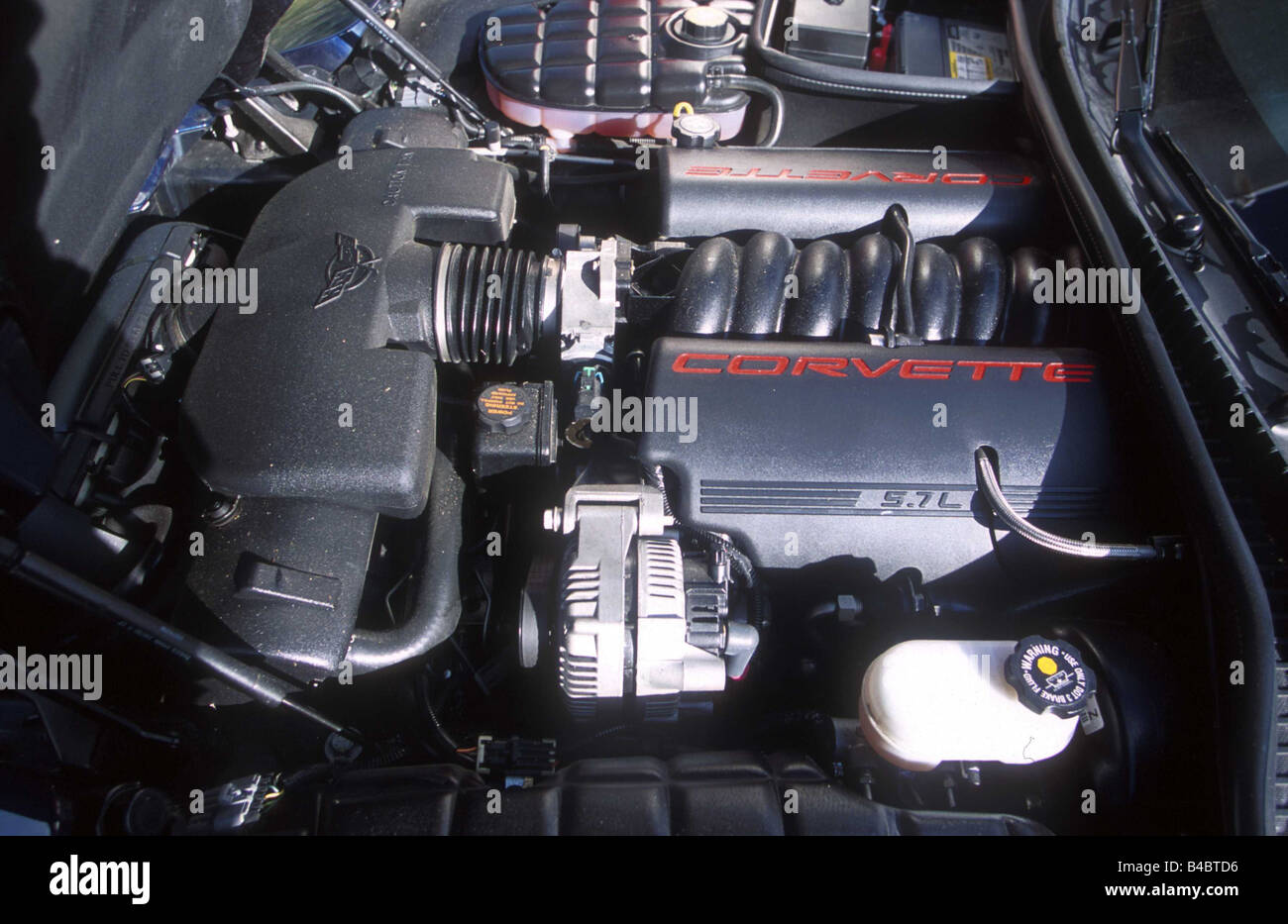 Corvette engine compartment hi-res stock photography and images - Alamy