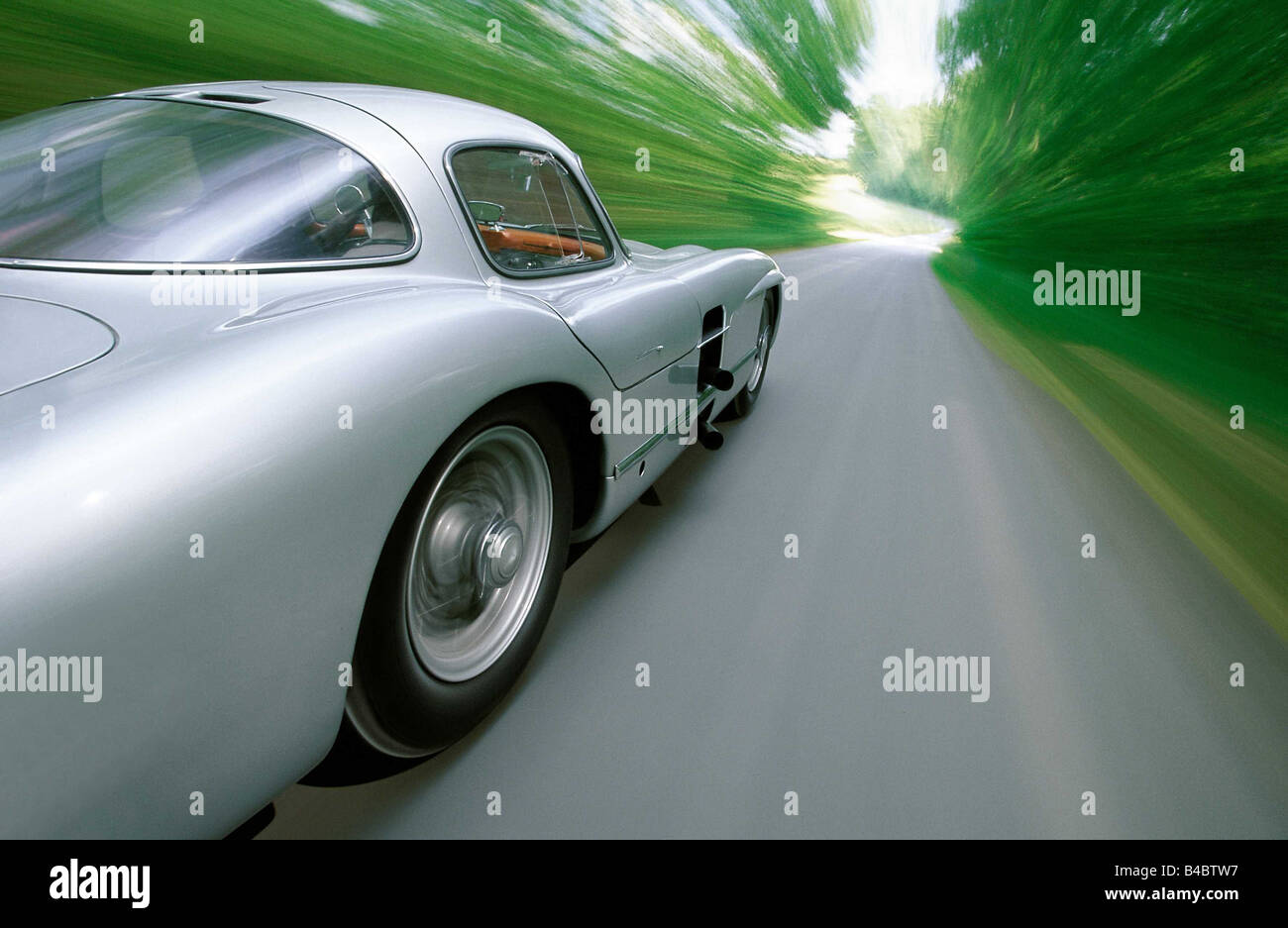 Car, Mercedes 300 SLR, Sports approx.s coupé, model year 1955, "Uhlenhaut-coupe", Double doors ...