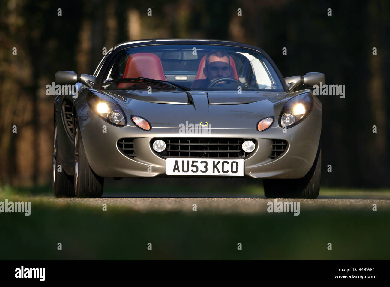 Car, Lotus Elise 111 R, Convertible, model year 2004, open top, driving ...