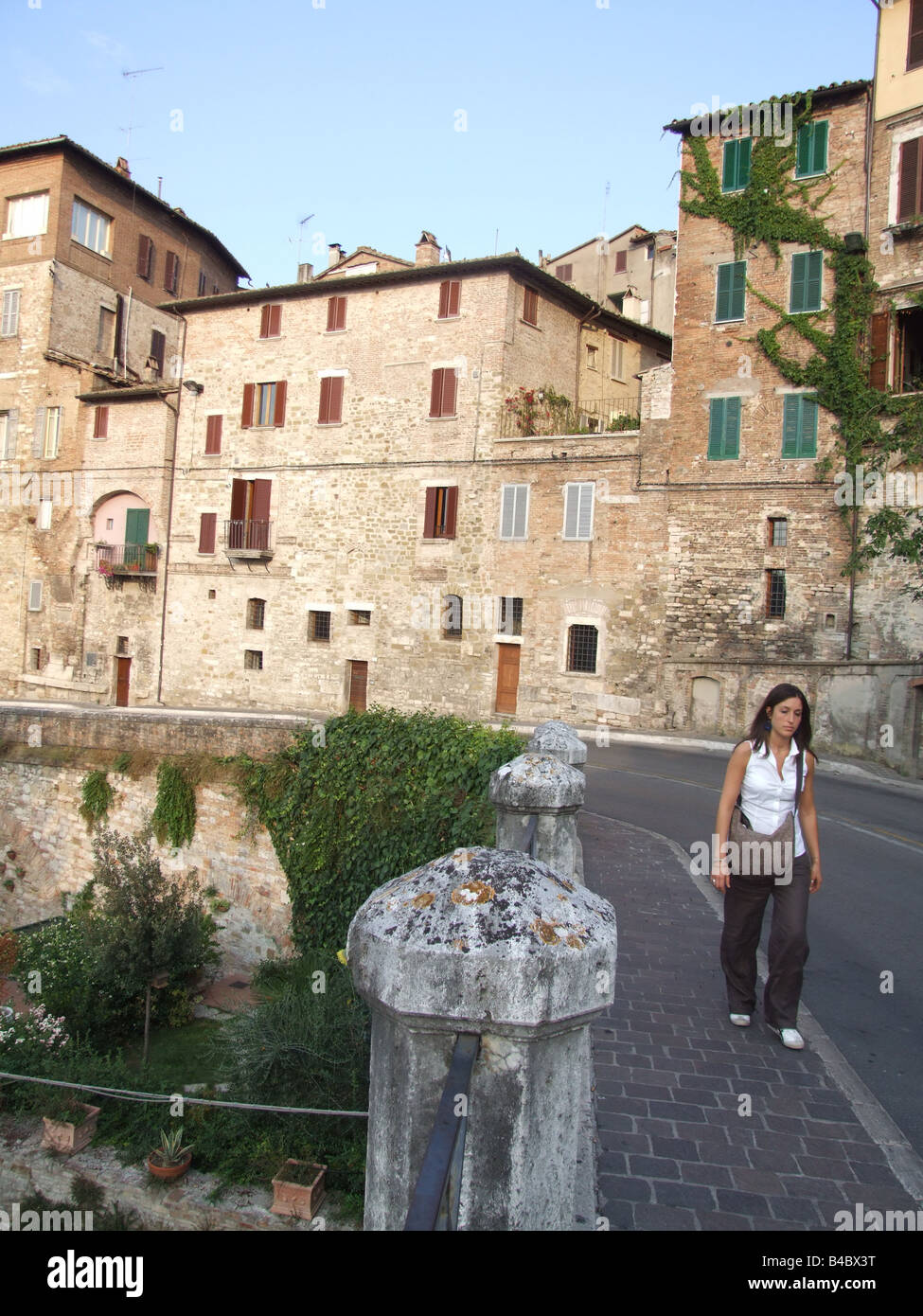 Aerial view perugia city skyline hi-res stock photography and images ...