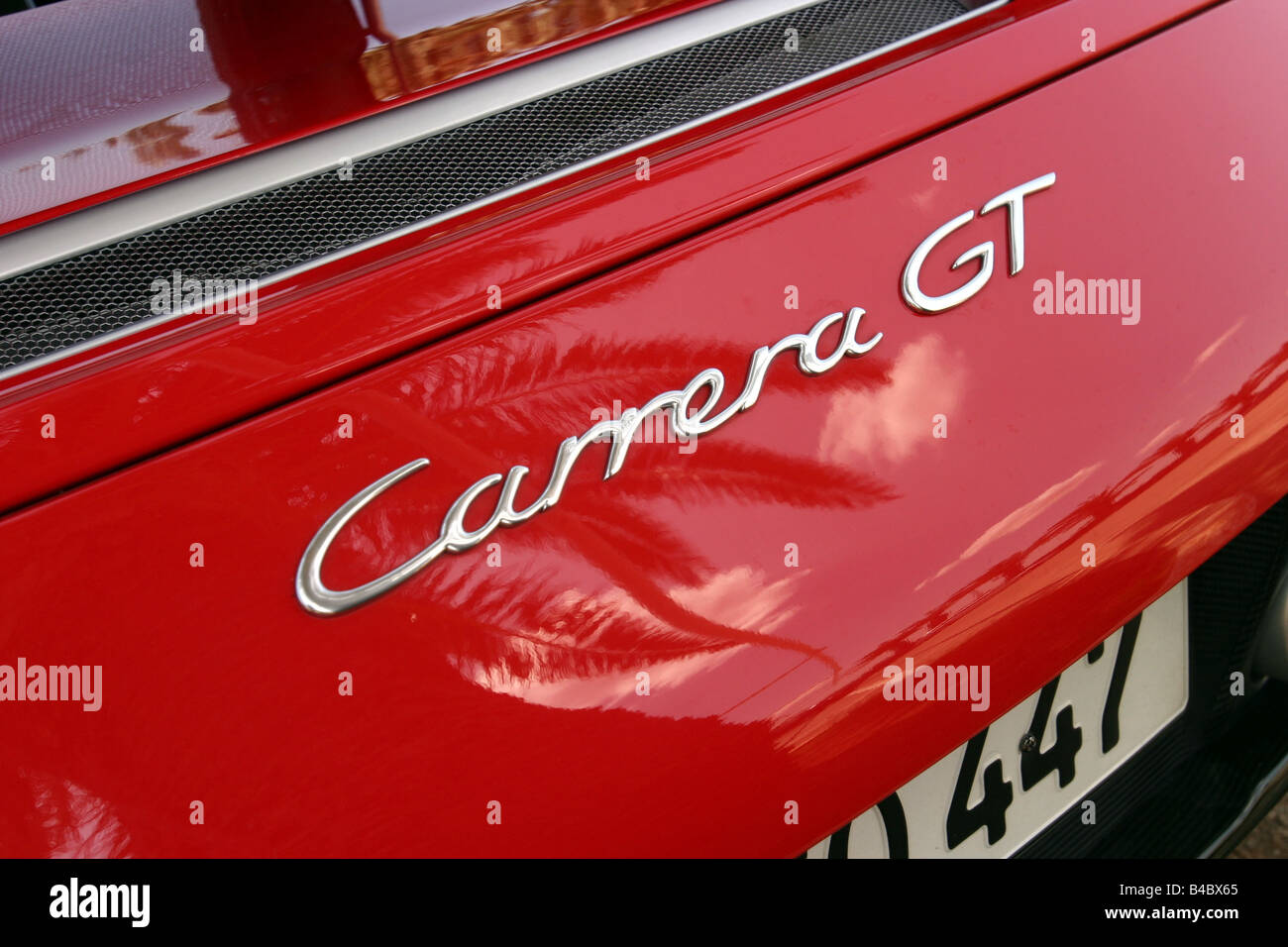 Car, Porsche Carrera GT, roadster, model year 2003-, Coupe/coupe, red ...