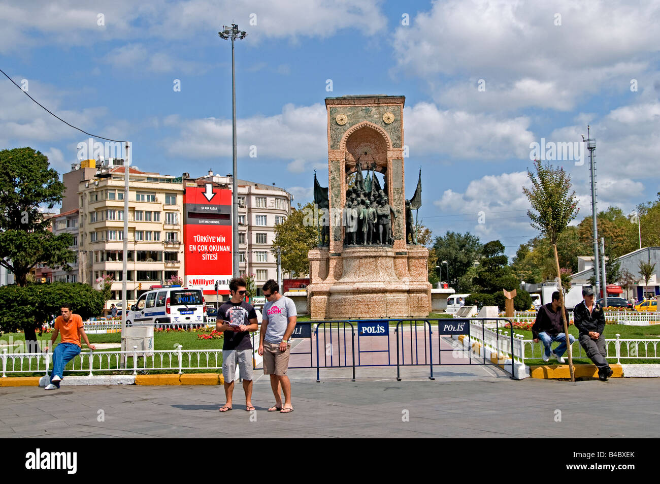 Taksim Gezi Square Park Istanbul Stock Photo - Alamy