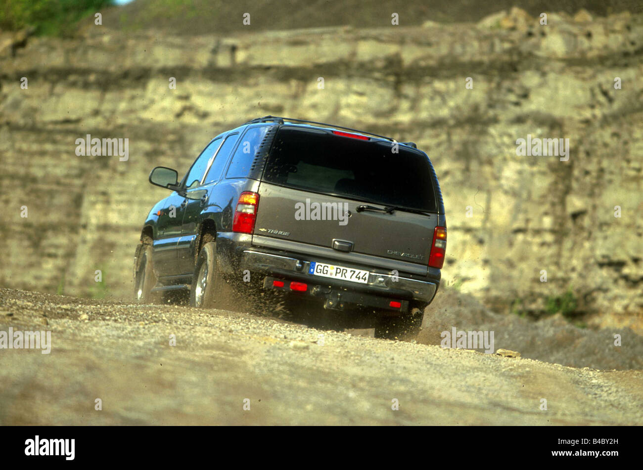Car, Chevrolet Tahoe LT, cross country vehicle, model year 2000 ...