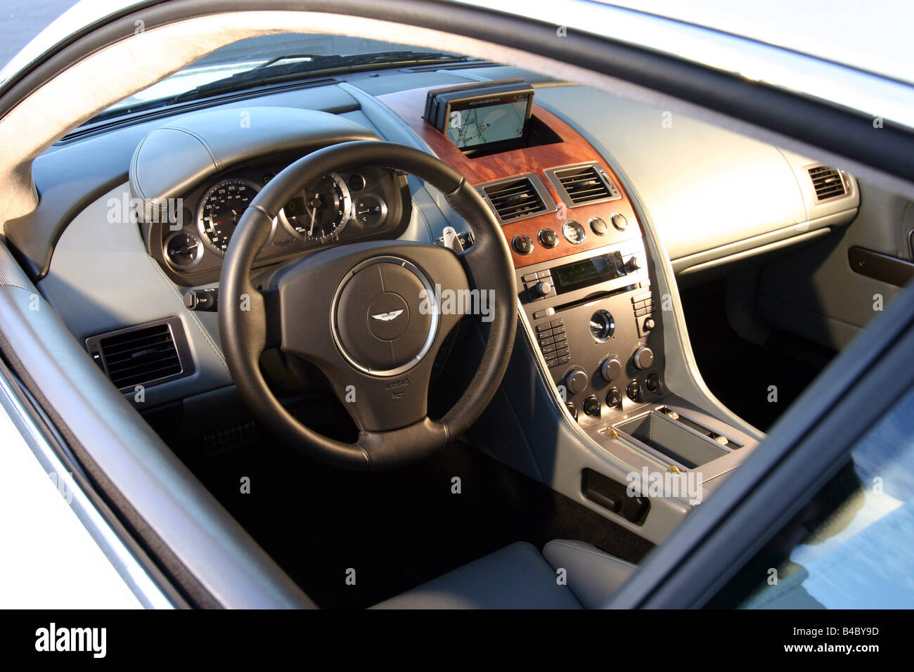 Car, Aston Martin DB9 Touchtronic, roadster, model year 2003-, Coupe ...