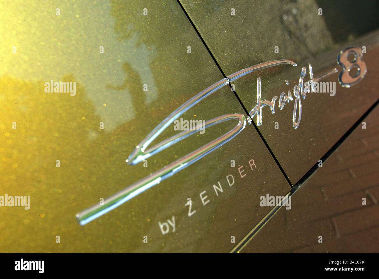 Car, Zender Straight 8, model year 2001, Roadster study, Convertible ...