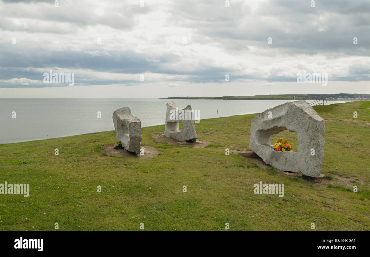 Windows to the Sea, a view of the north sea, looking toward Aberdeen ...