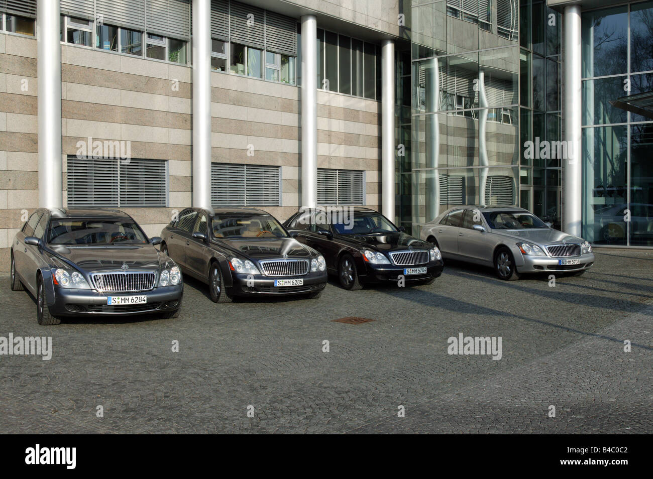 Car, Mercedes Maybach 62, Luxury approx.s, Limousine, model year 2002 ...