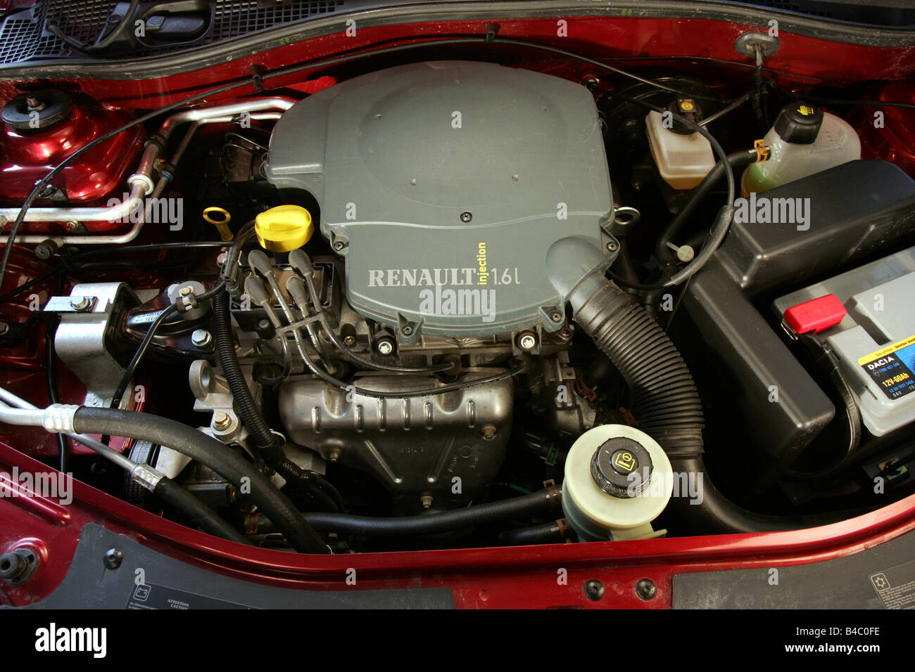 Car, Dacia Logan, model year 2004-, Limousine, Lower middle-sized class ...