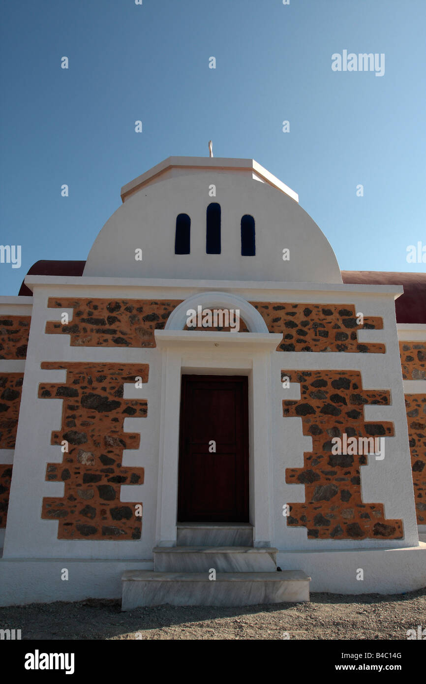 Greek Orthodox church at Lasithi Crete Greece Stock Photo - Alamy