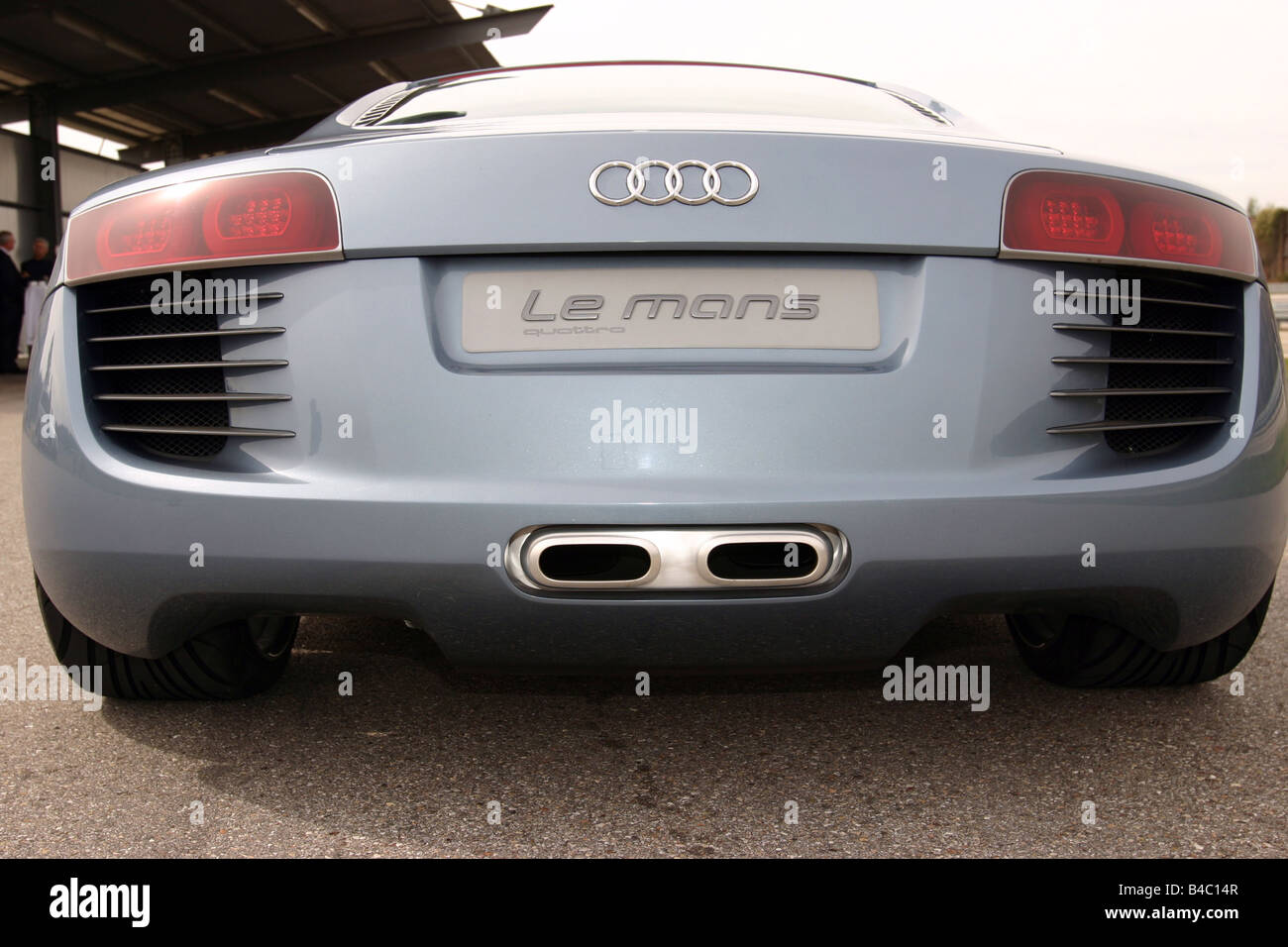 Car, Audi Le Mans, roadster, coupe/Coupe, model year 2003-, light blue ...