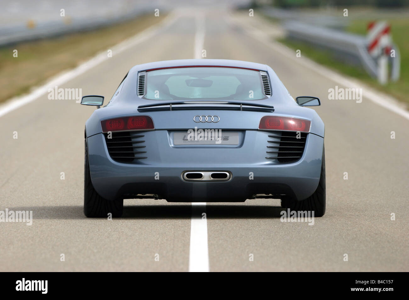 Car, Audi Le Mans, roadster, coupe/Coupe, model year 2003-, light blue ...