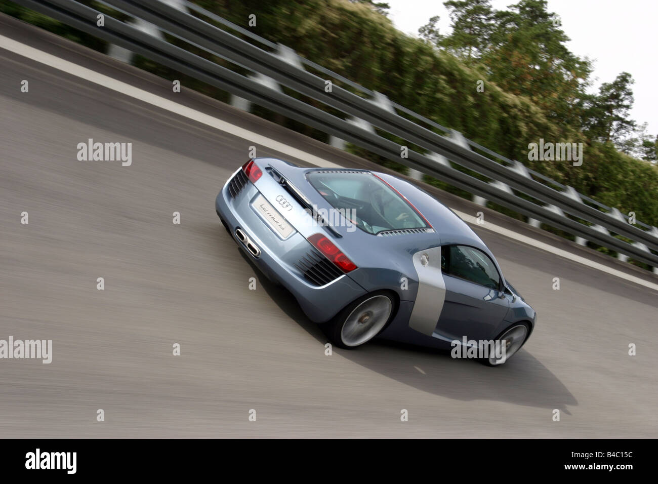 Car, Audi Le Mans, roadster, coupe/Coupe, model year 2003-, light blue ...