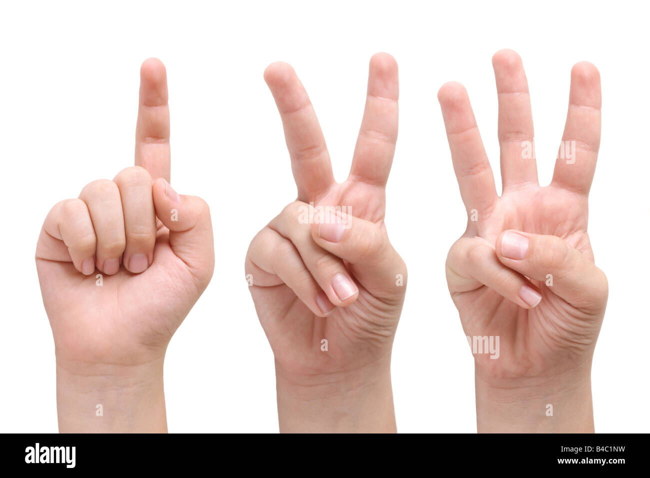 One two hi-res stock photography and images - Alamy