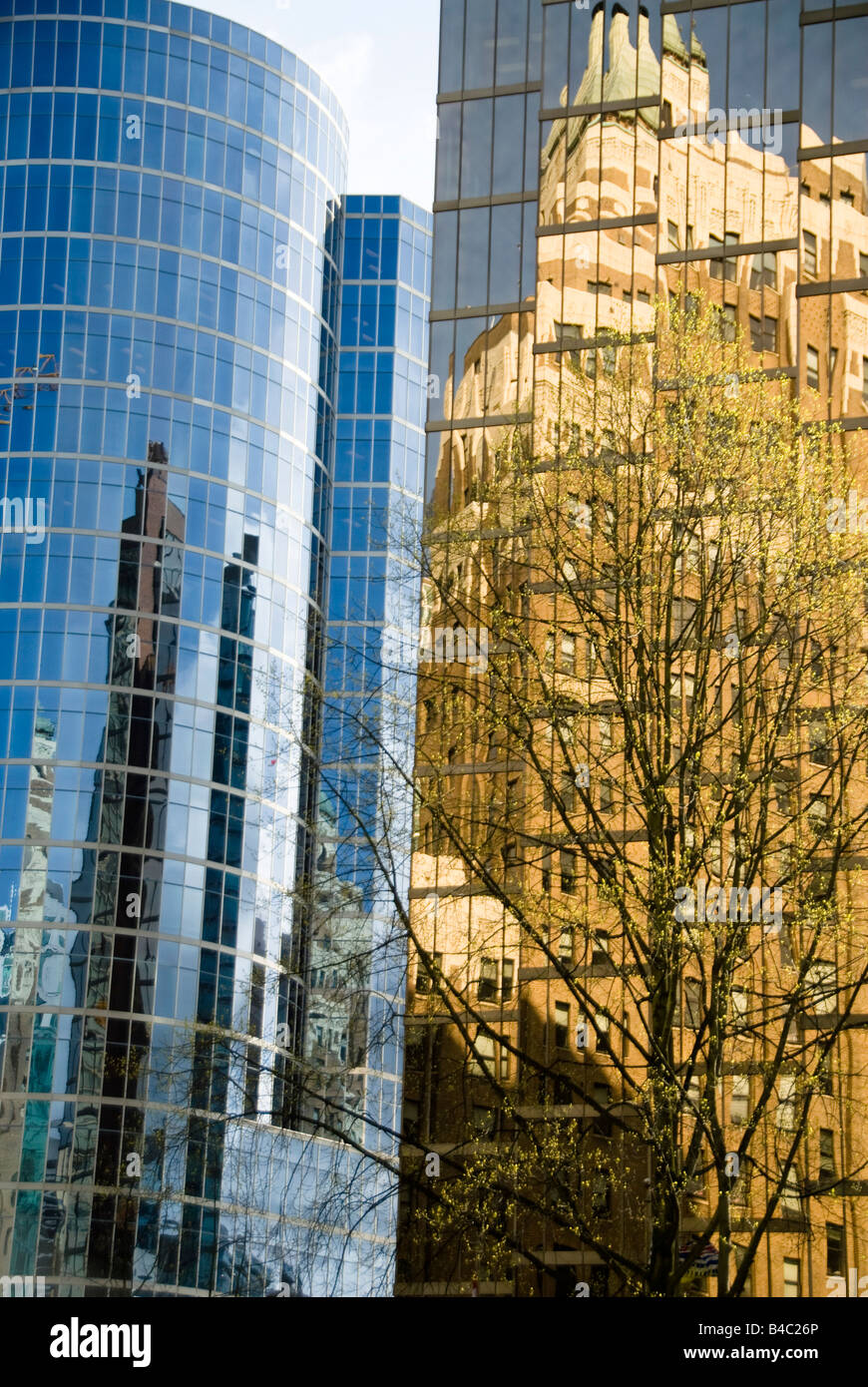 Office buildings in Vancouver, British Columbia, Canada Stock Photo - Alamy
