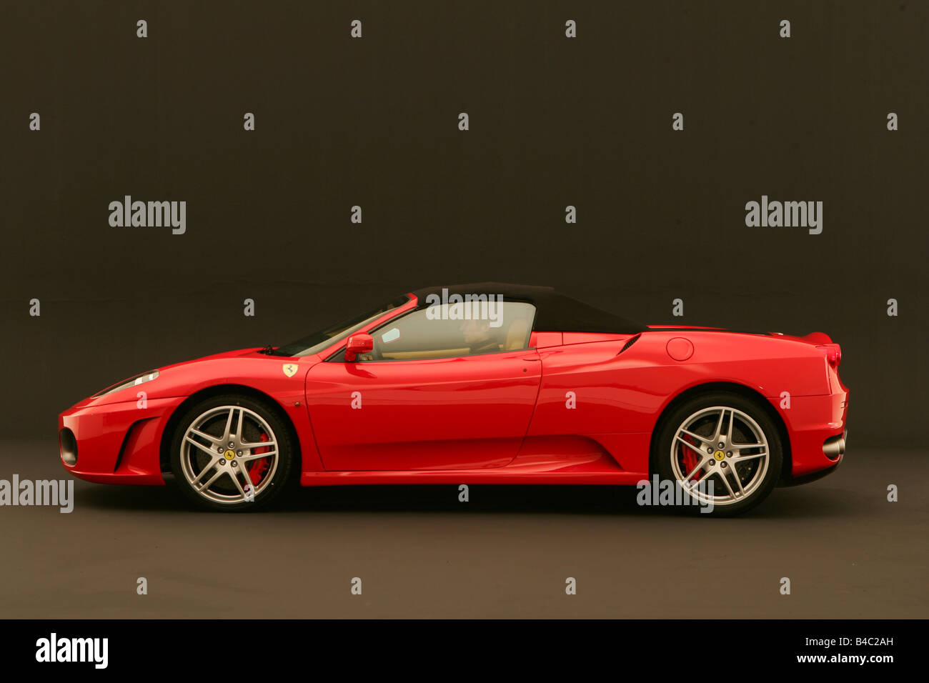 Car, Ferrari F 430 Spider, Convertible, model year 2005-, red, roadster ...