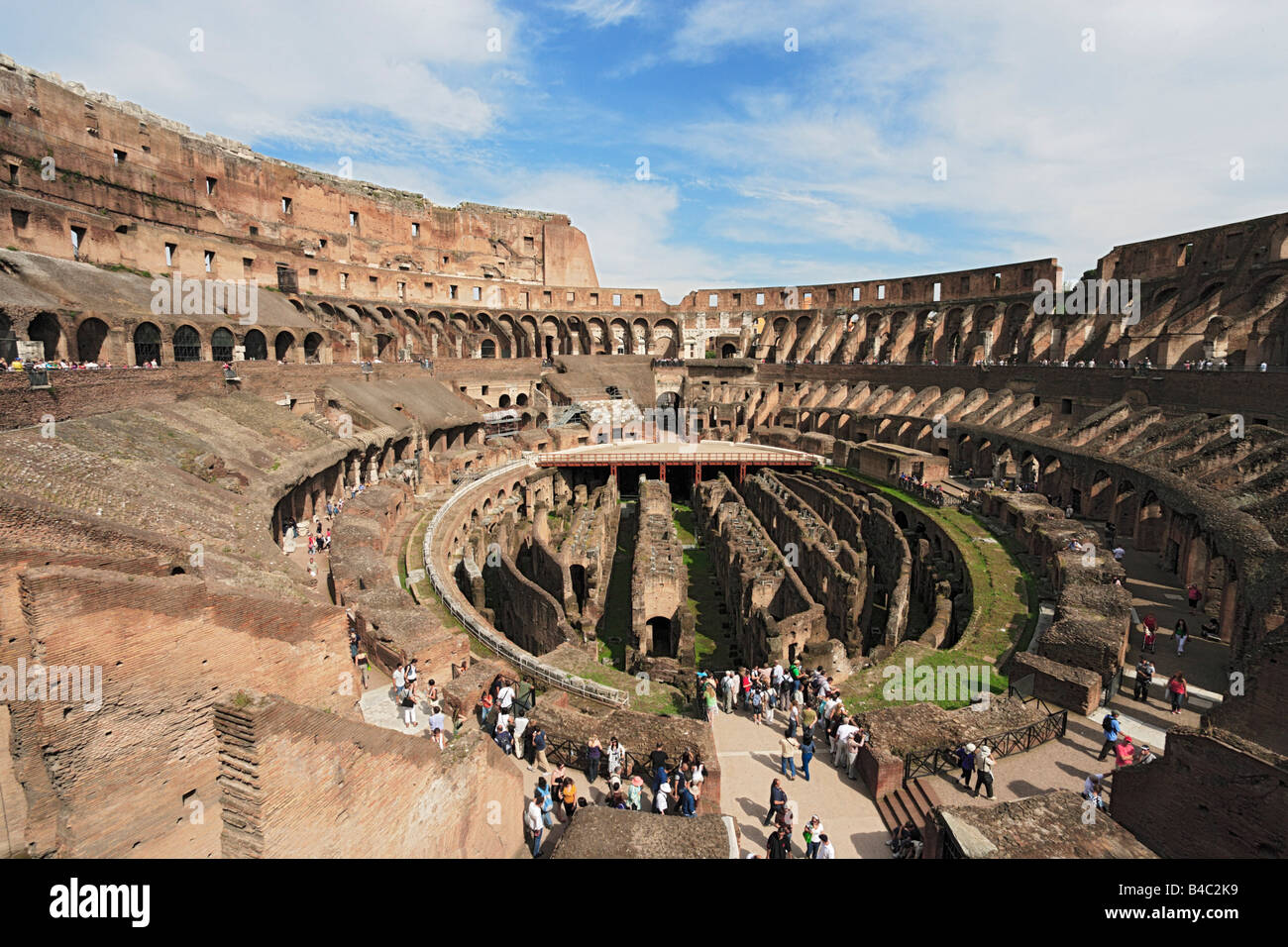 Tourists visiting colosseum Rome Italy Stock Photo - Alamy