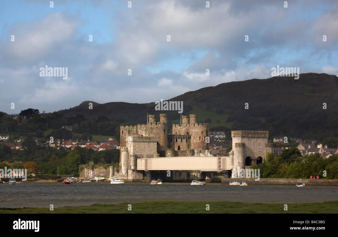 Conway Castle, North Wales Stock Photo - Alamy