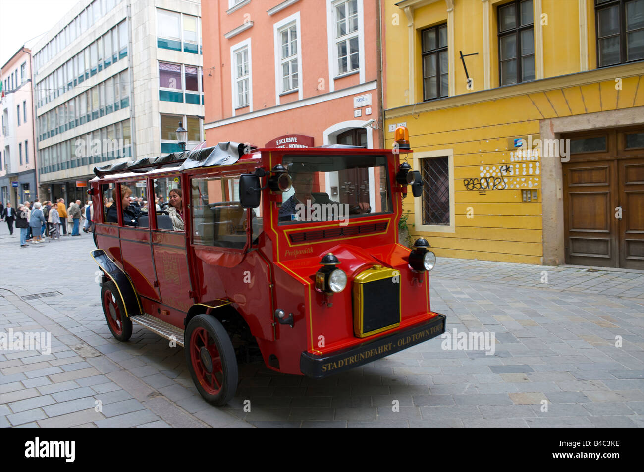 Tourist bus, city sightseeing, Bratislava, Slovakia Stock Photo - Alamy