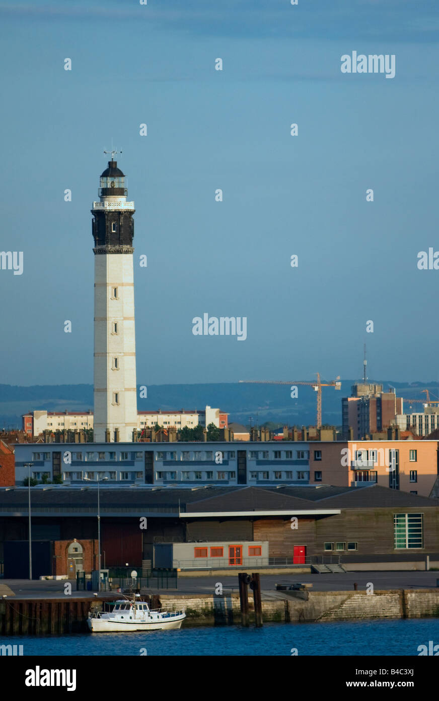 Lighthouse in Calais Stock Photo - Alamy