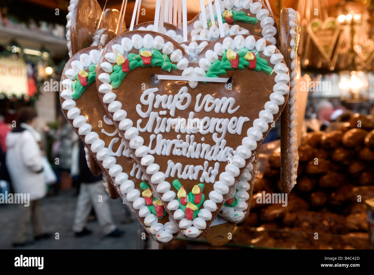 Germany nuremberg gingerbread christmas market hi-res stock photography ...