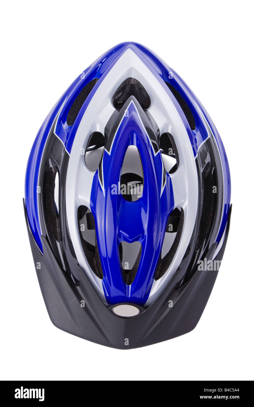 Cycling helmet isolated on a white background Stock Photo - Alamy