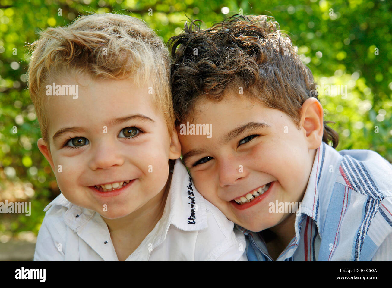 Good looking young brothers hi-res stock photography and images - Alamy