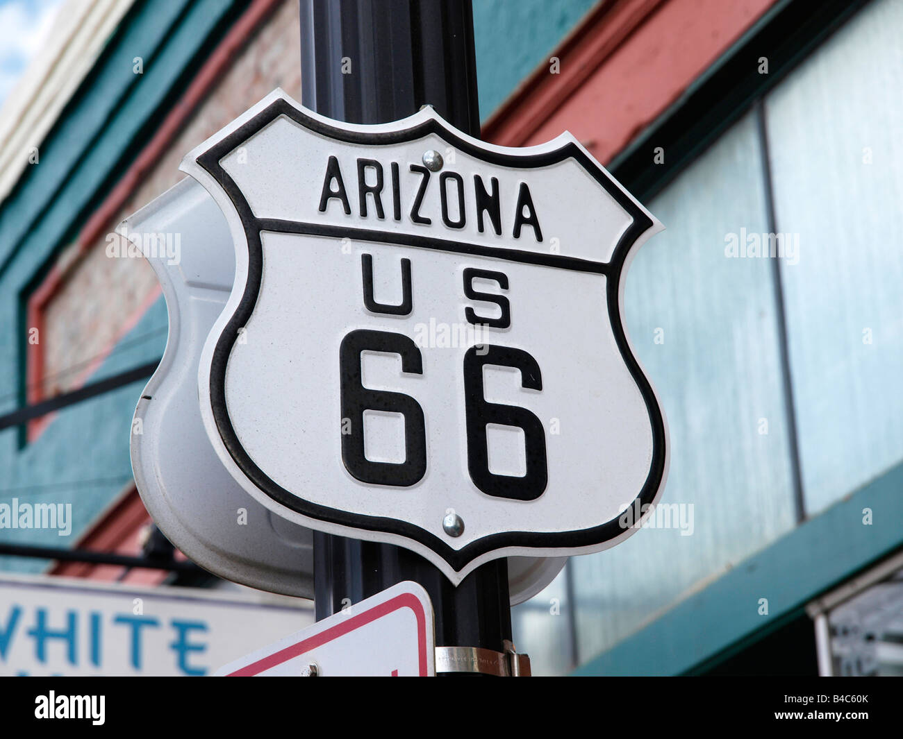 Route 66 Sign Williams Arizona USA Stock Photo - Alamy