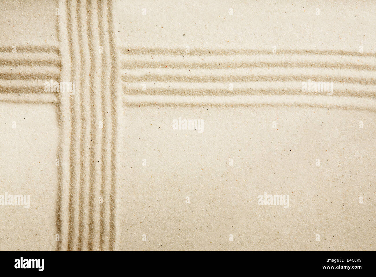 Sand background image Japanese zen style art Stock Photo - Alamy
