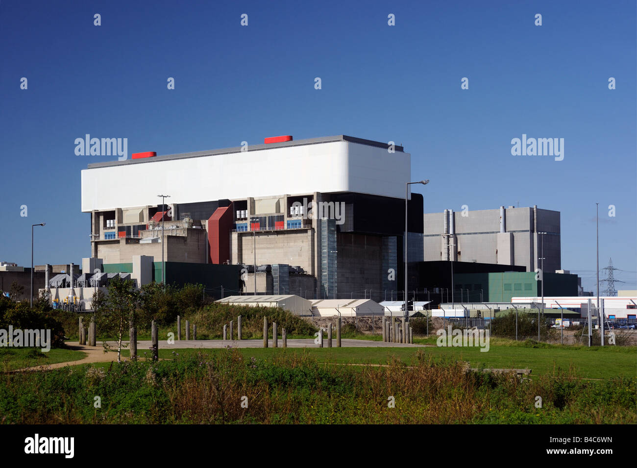 Heysham nuclear power station. Heysham, Lancashire, England, United ...