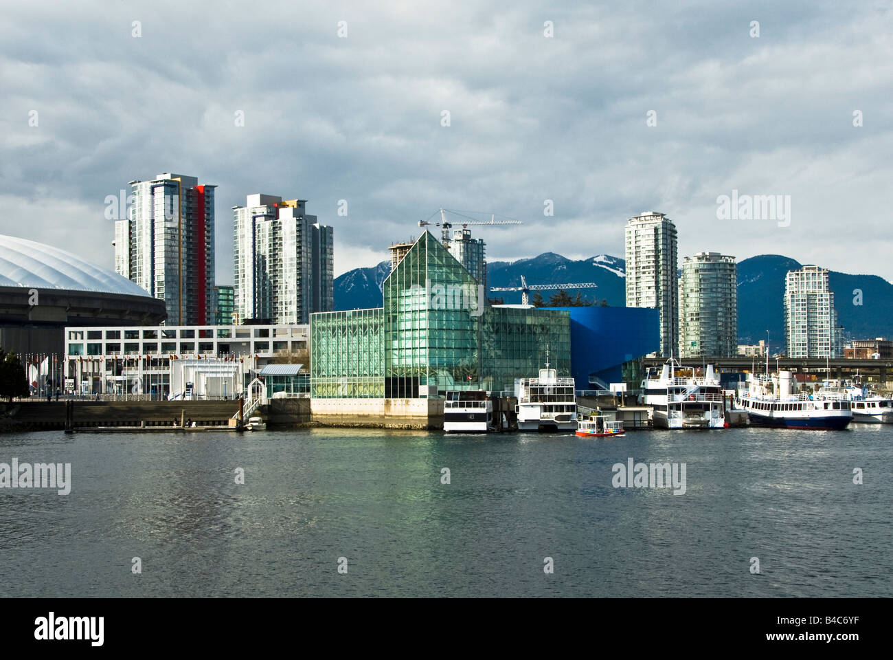 High rise buildings, Vancouver, British Columbia, Canada Stock Photo ...