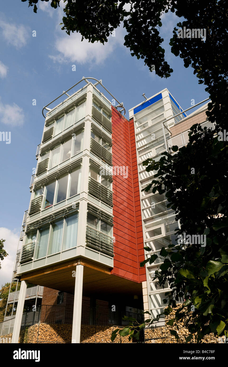 modern apartment building, norwich, norfolk, england Stock Photo - Alamy