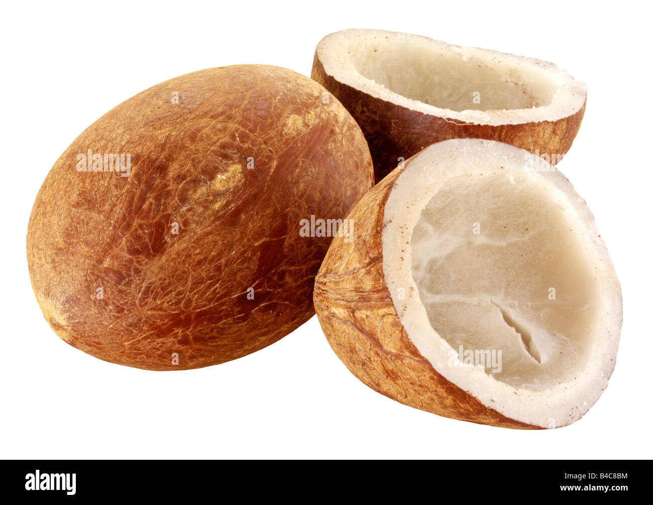 Copra dried coconut kernel hi-res stock photography and images - Alamy