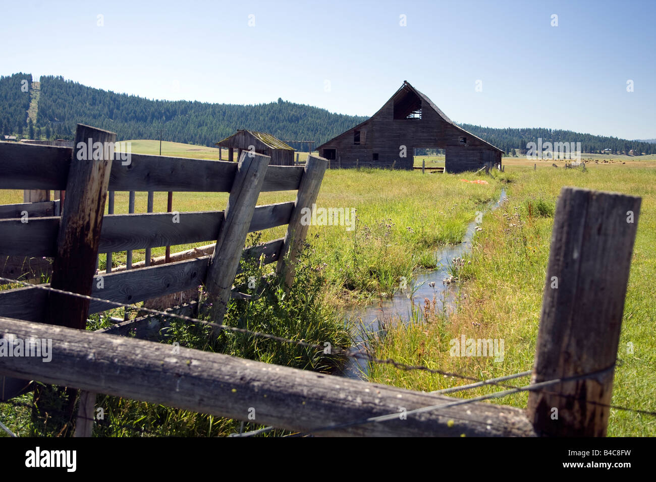 Idaho barn hi-res stock photography and images - Alamy