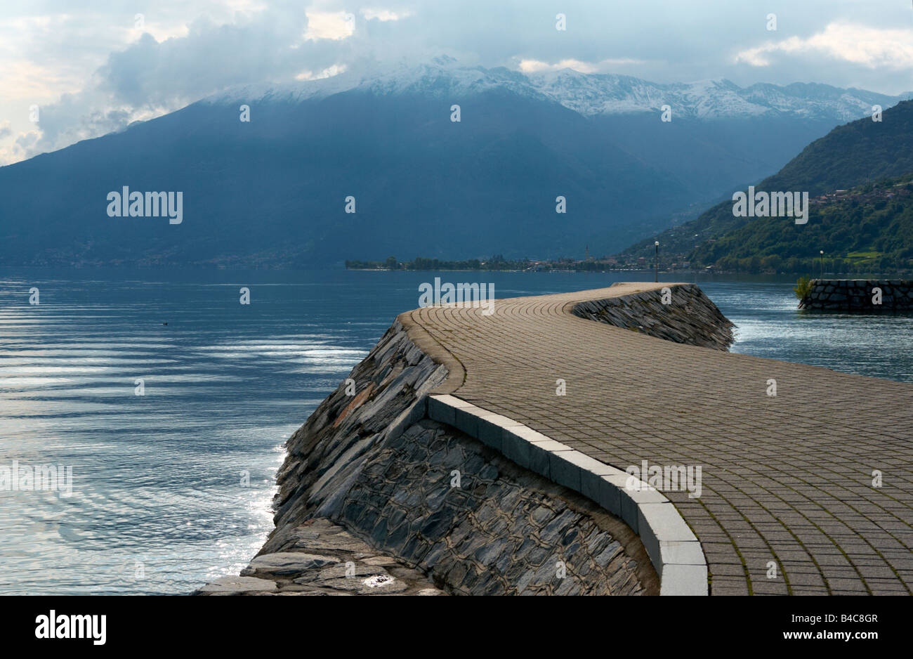 Gera Lario Lake Como Lombardy Italy Stock Photo - Alamy