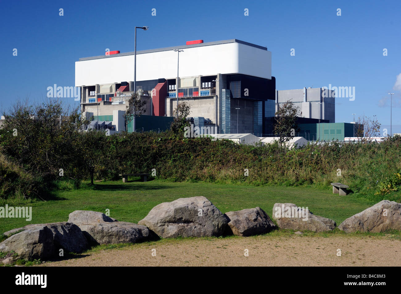 Heysham nuclear power station. Heysham, Lancashire, England, United ...