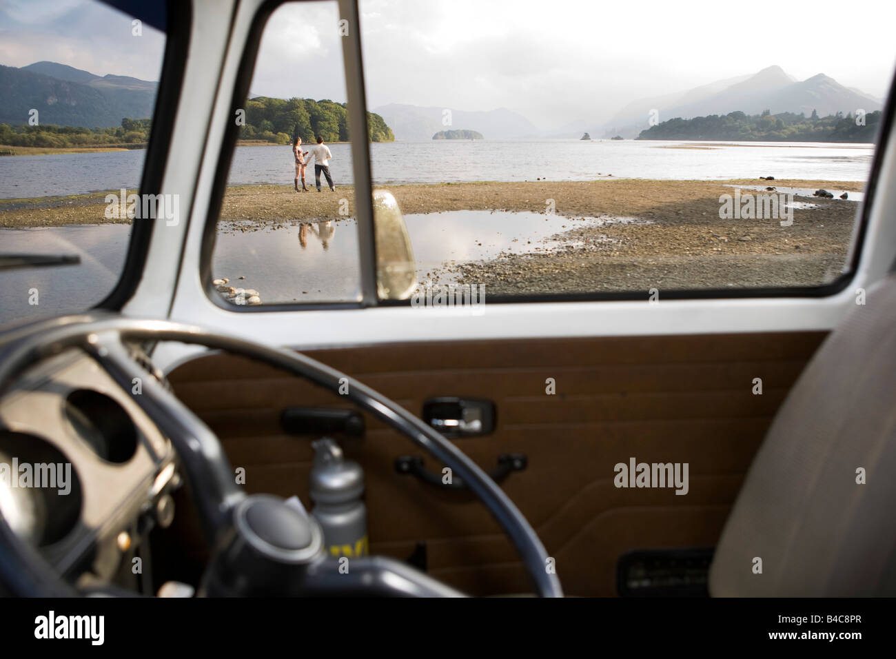 Retro models on beach hi-res stock photography and images - Alamy
